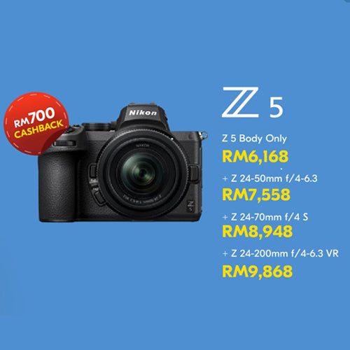 (September Promo)Nikon Z5 Mirrorless Digital Camera – FOTO CLS